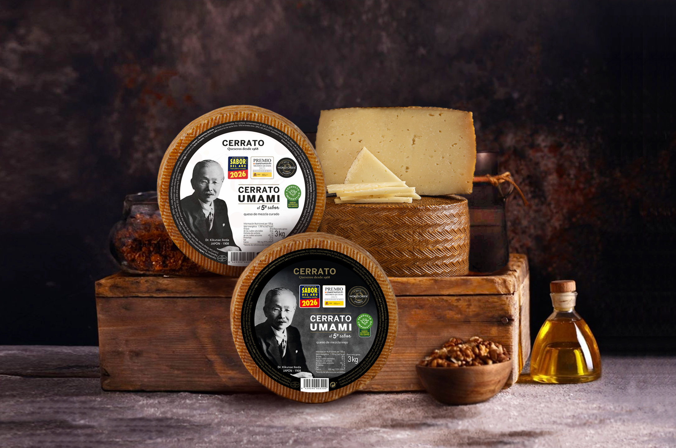 Queso Cerrato Umami, premiado Sabor del Año 2026 - Quesos Cerrato